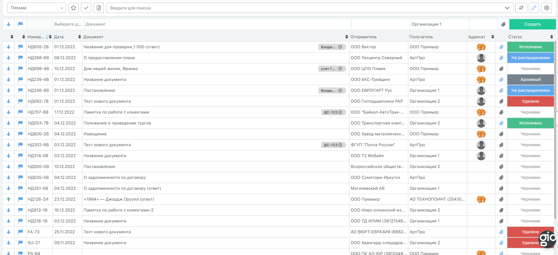 GIO | Инструмент для оптимизации процессов бизнеса